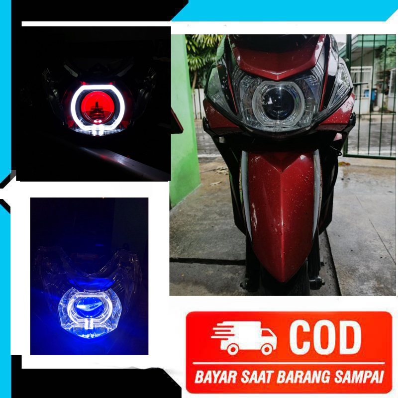 Jual Lampu Depan Biled Mio M3 dan Mio Z Paket Lengkap | Shopee Indonesia