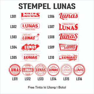 Jual Stempel Lunas Terlengkap & Harga Terbaru Desember 2025 | Shopee ...