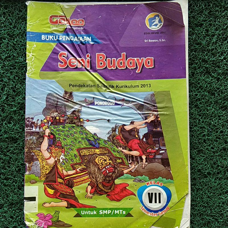 Jual Buku Pengayaan/LKS Seni Budaya kelas 7(Bekas) | Shopee Indonesia
