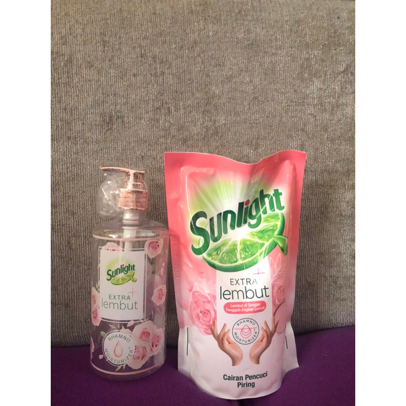 Jual Sunlight Extra lembut Free Botol | Shopee Indonesia