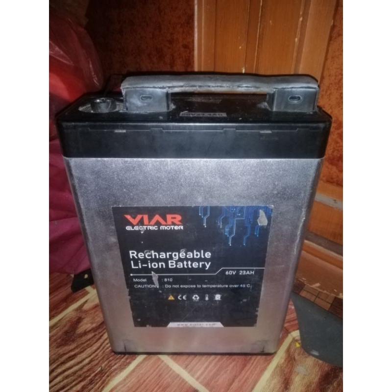 Jual batrai batre molis motor listrik viar q1 60v 23ah | Shopee Indonesia