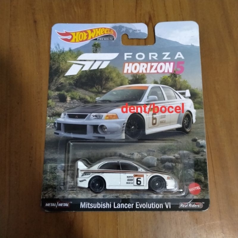 Jual hotwheels Mitsubishi Lancer Evo vi forza DENT | Shopee Indonesia