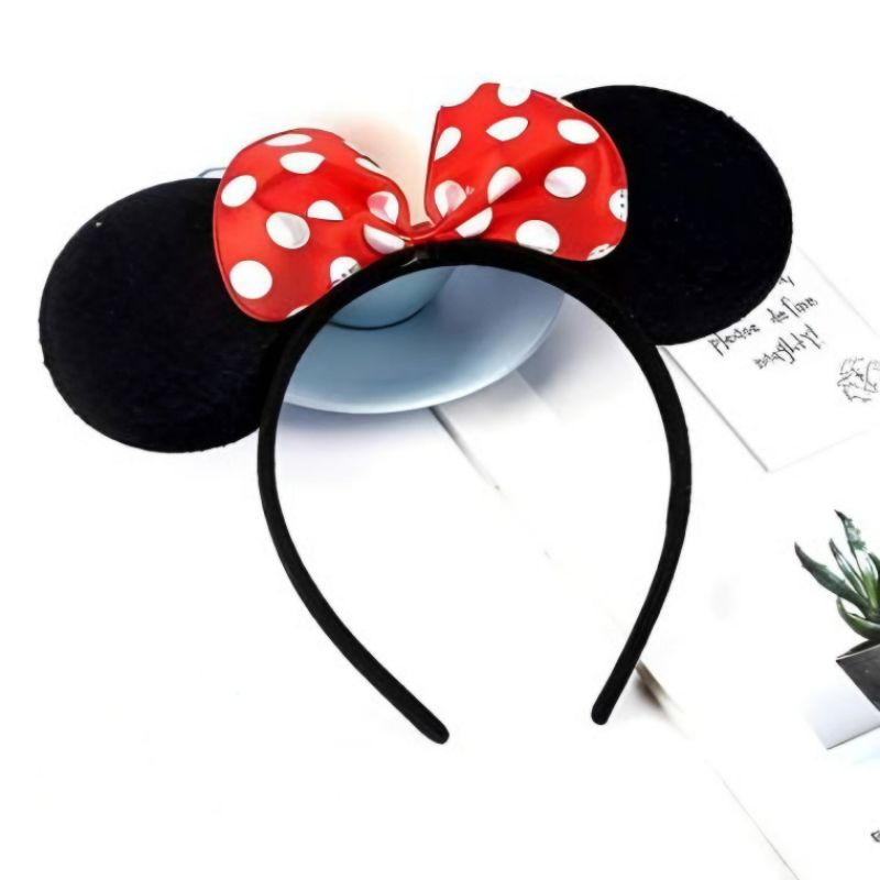 Jual BANDO MICKEY MOUSE POLKADOT BANDO AKSEN DISNEYLAND | Shopee Indonesia