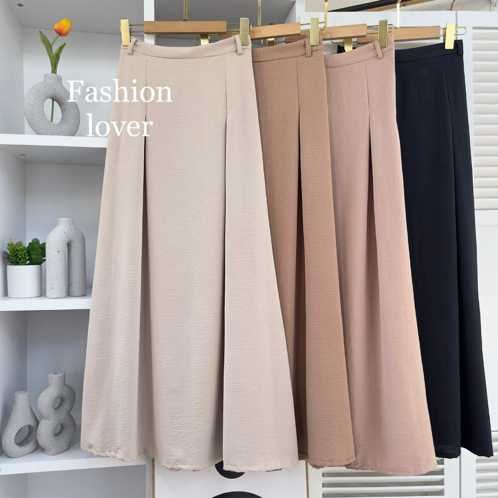 Jual Rok Panjang katun Airflow Best Seller / Long Skirt 100cm Katun ...