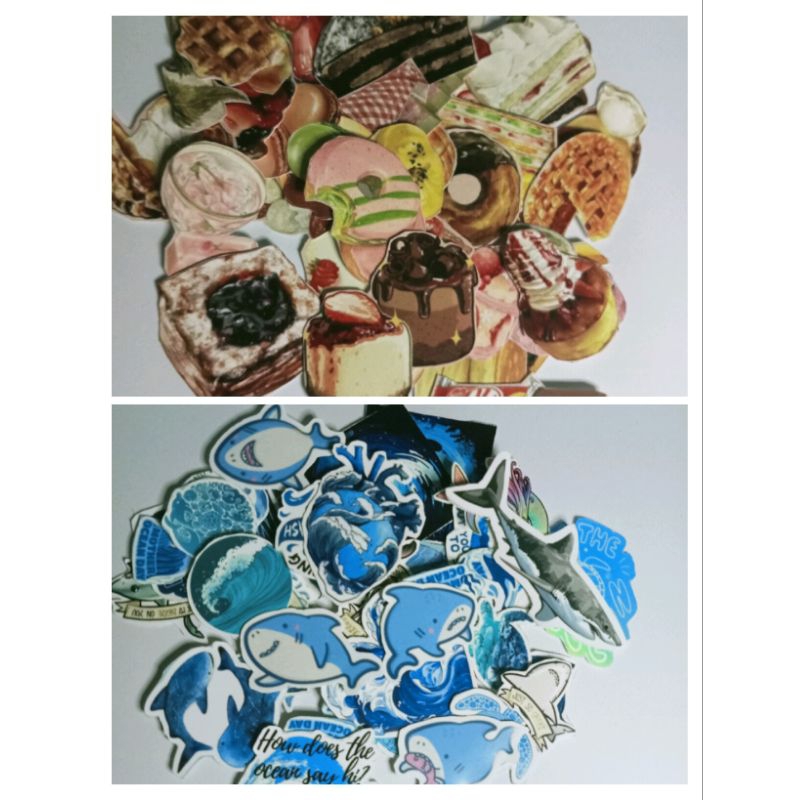 Jual [Helion] Sticker Scrapbook (40pcs) | Shopee Indonesia