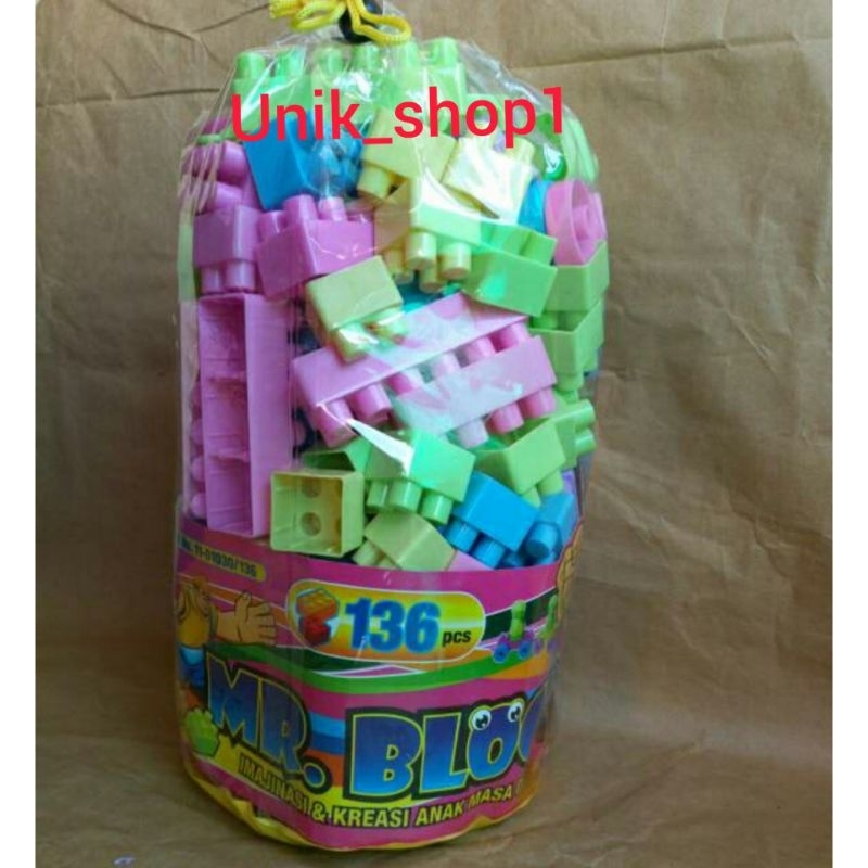 Jual Mainan Lego balok besar isi 136pcs | Shopee Indonesia