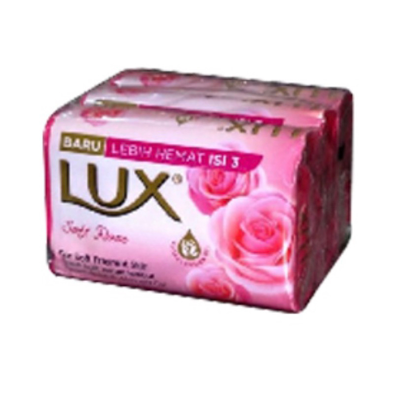 Jual LUX SABUN MANDI BATANG/BAR 100g x 3pcs | Shopee Indonesia