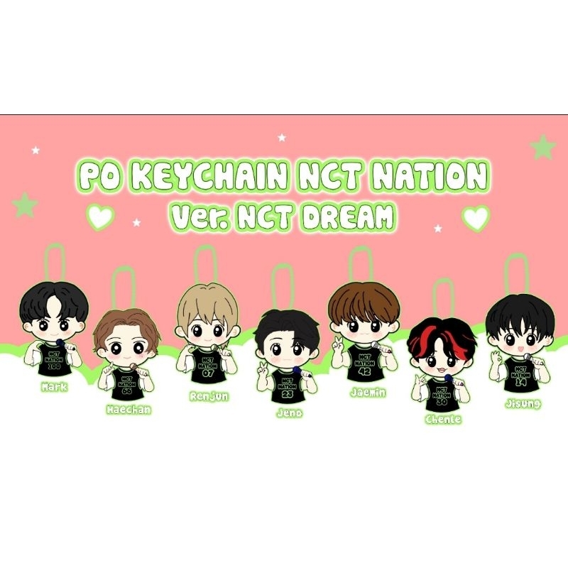Jual KEYCHAIN NCT NATION DREAM & 127 VER | Shopee Indonesia