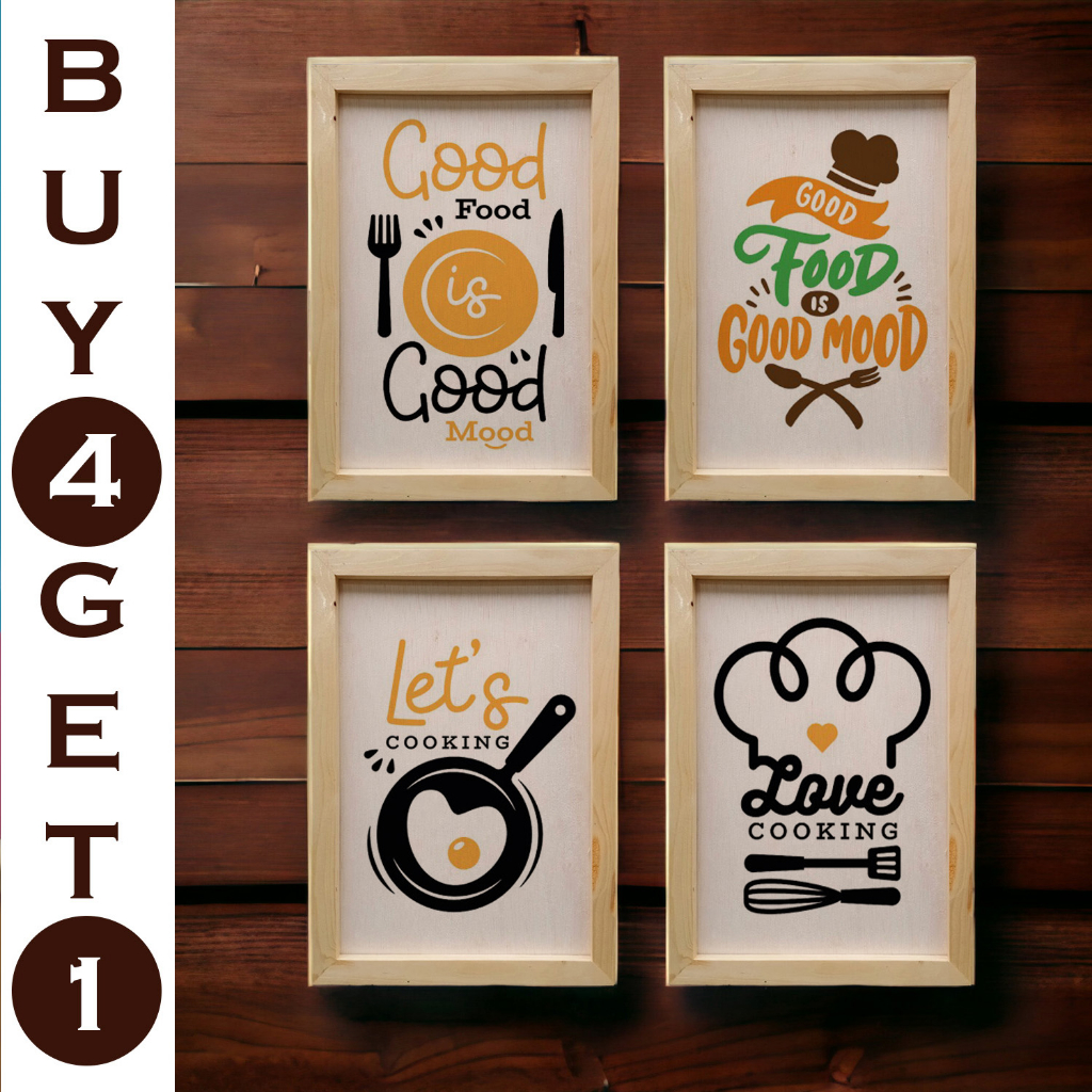 Jual Hiasan Dinding Ruang dapur Frame Kayu jati belanda / Pajangan Wall ...