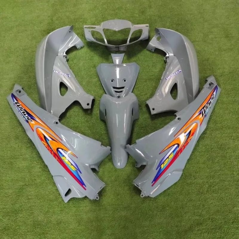 Jual Full Body Halus Motor Karisma Type D Warna Nardo Grey | Shopee ...