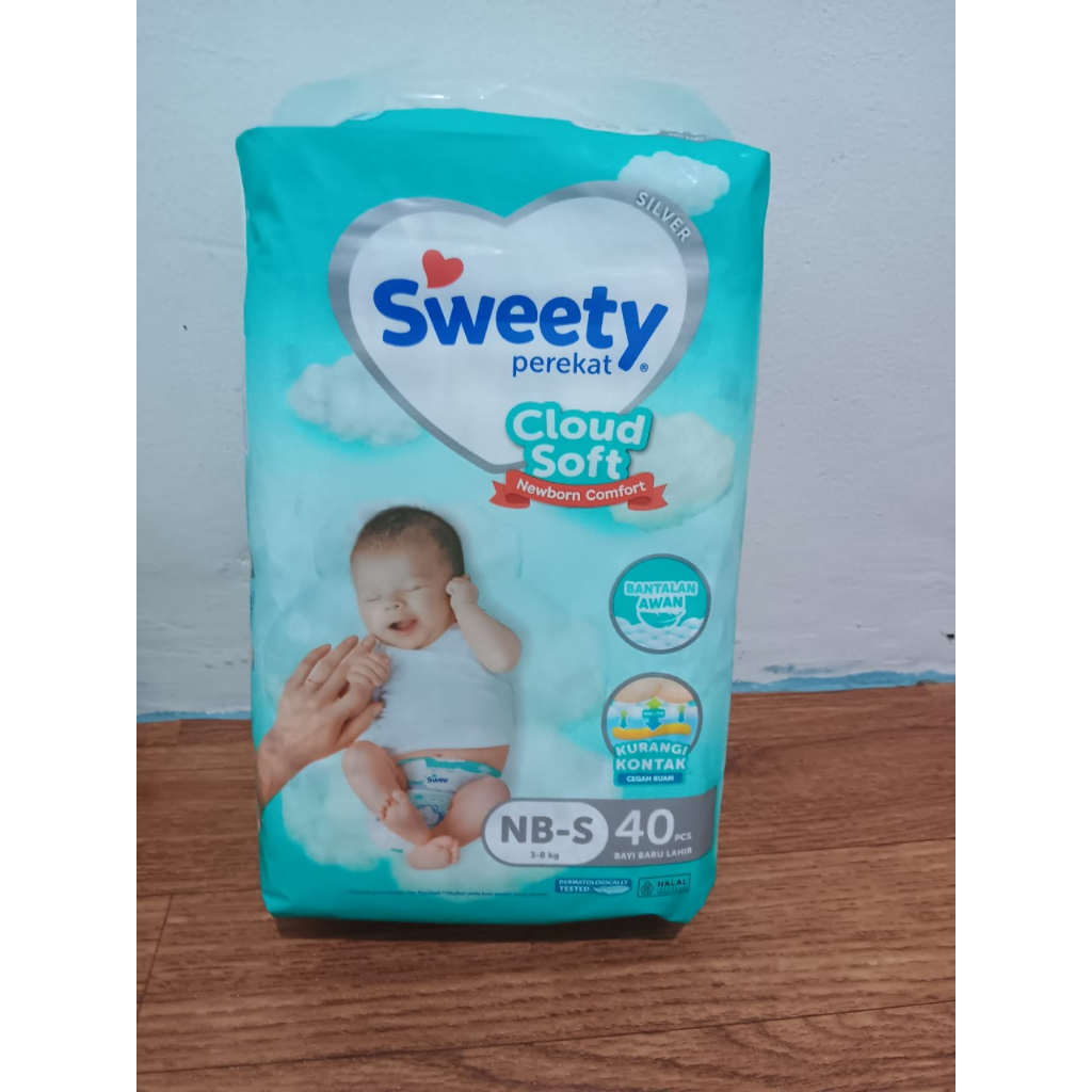 Jual Sweety NB-S 20/ NB-S 40 New Born (KHUSUS BAYI BARU LAHIR) | Shopee ...