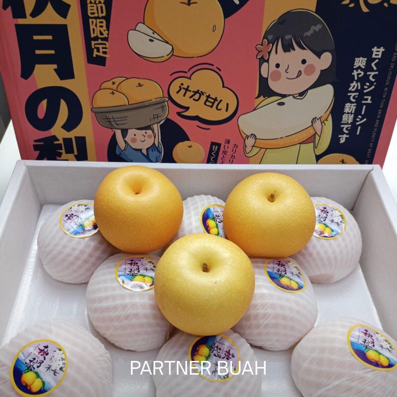 Jual Pear Autumn X Jepang Original Banyak Air 1 Kg | Shopee Indonesia
