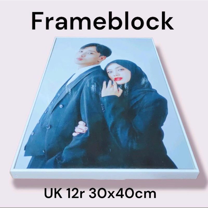 Jual cetak photo frameblock ukuran 12r 30x40cm | Shopee Indonesia