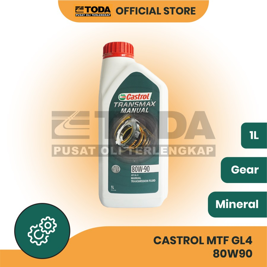 Jual Oli Transmisi Manual Castrol Transmax Manual 80W90 GL-4 1L ...