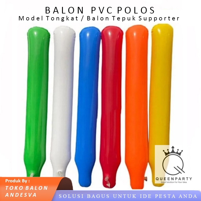 Jual Balon Tepuk / Balon Suporter / Balon Suporter Polos / balon rame ...