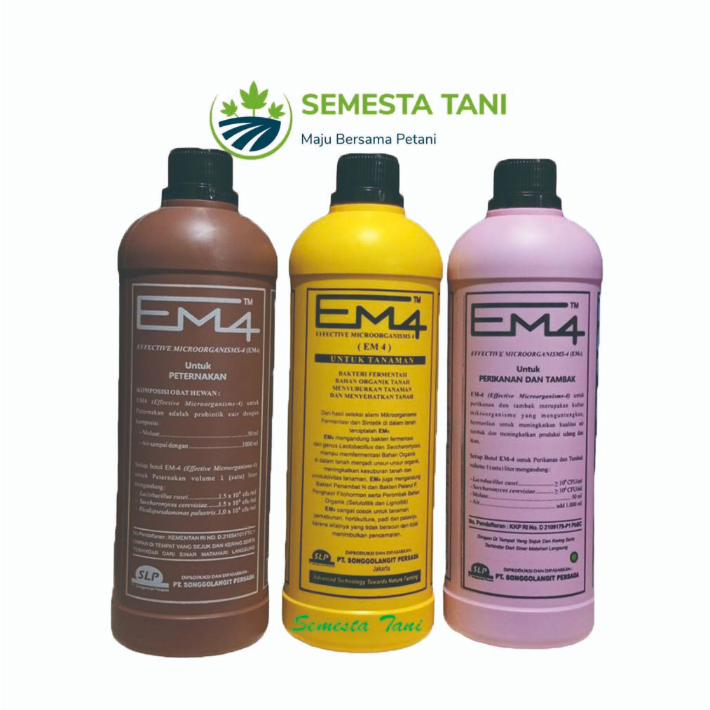 Jual EM4 EM 4 Effective Microorganisms 1 liter | Shopee Indonesia