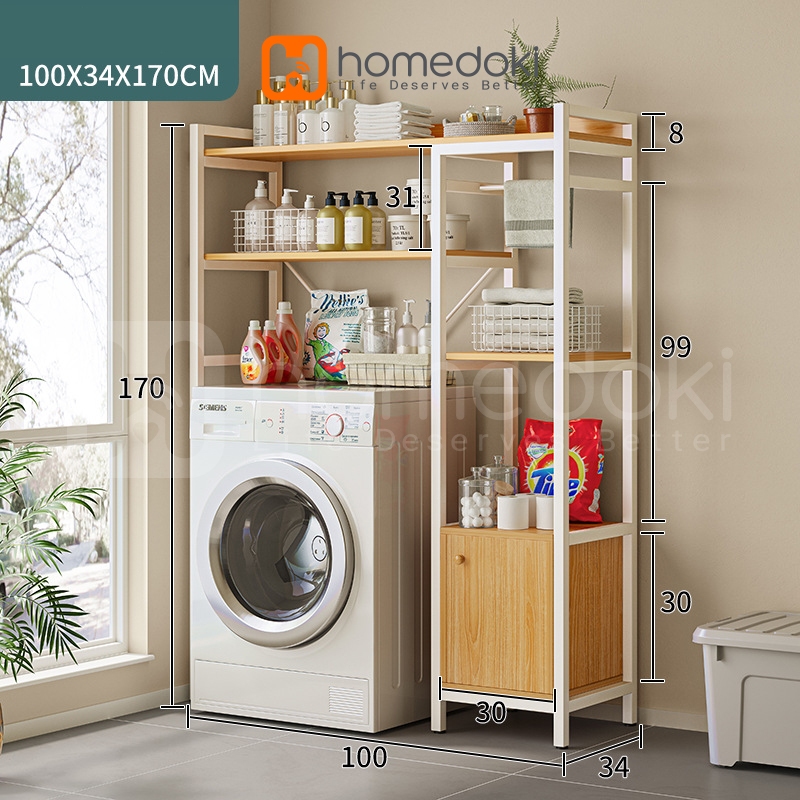Jual Homedoki Rak Serbaguna /Rak Laundry / Rak Mesin Cuci / Rak ...