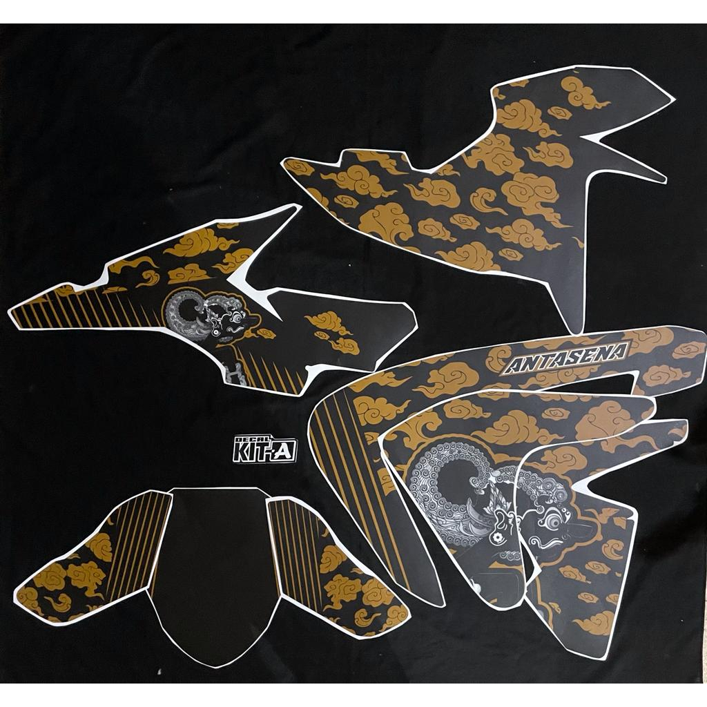 Jual Stiker decal motor CB 150 X terbaru MOTIF Wayang Antasena | Shopee ...