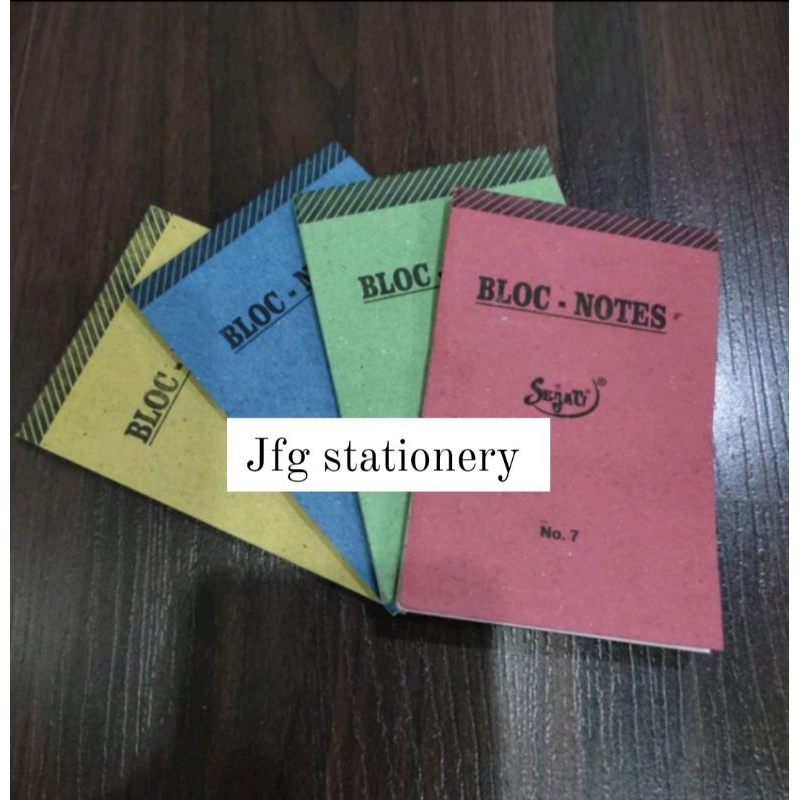 Jual Block Note Garis No.7 | Shopee Indonesia