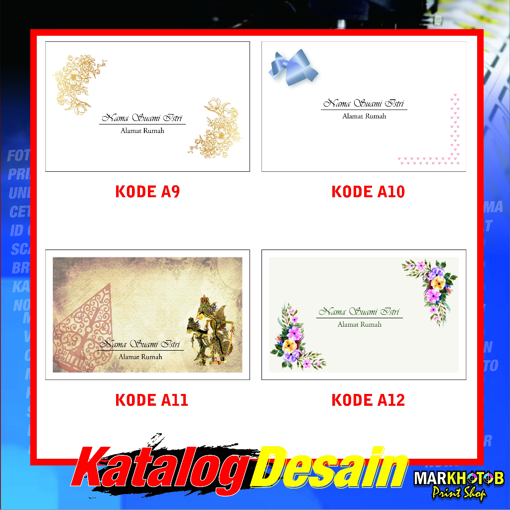 Jual AMPLOP CUSTOM CETAK PRINT AMPLOP KONDANGAN CUSTOM | Shopee Indonesia