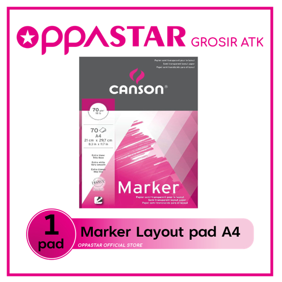 Jual Canson Marker Layout pad A4 Kertas Gambar Sktesa 200297231 ...