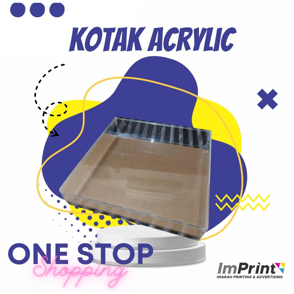 Jual IMARAH BOX ACRYLIC/KOTAK HANTARAN/KOTAK ACRYLIC/ACRYLIC CUTOM ...