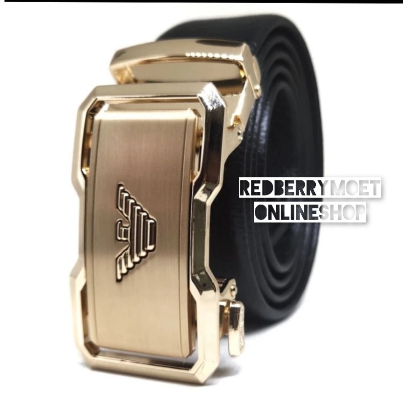 Jual Gesper Pria ikat pinggang Laki model rel Army robot black army ...