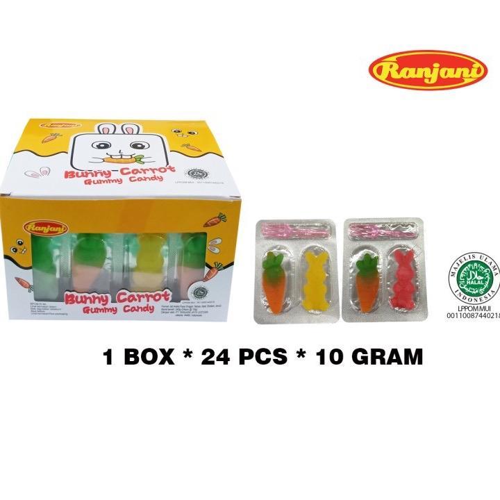 Jual Bunny Carrot Gummy Ranjani Candy | Shopee Indonesia