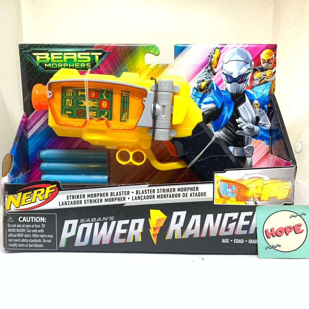 Jual NERF Power Rangers Striker Morpher Blaster Original Hasbro ...