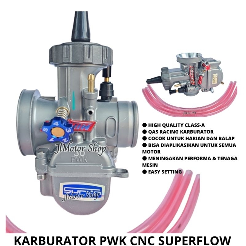 Jual KARBU KARBURATOR PWK 24 26 28 30 32 34 SUDCO TUTUP BULAT WARNA CNC - KARBURATOR KARBU PWK ...