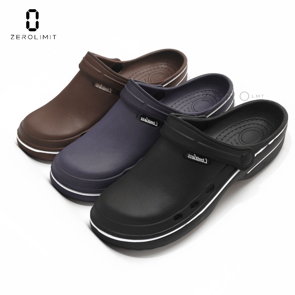 Jual Zerolimit - Sandal Baim Pria Anti Air Sendal Cowok Kasual Bahan ...