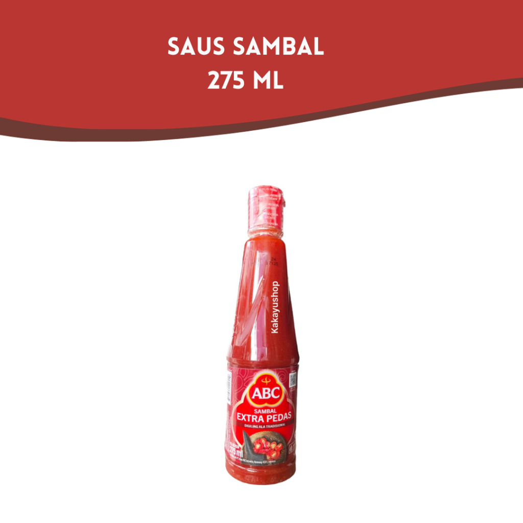 Jual ABC Saus Sambal Asli Botol 275ml - Makanan | Shopee Indonesia