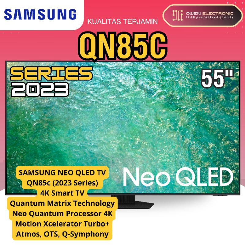 Jual SAMSUNG NEO QLED 55QN85C/ QA55QN85C 4K SMART NEO QLED TV 2023 55 ...