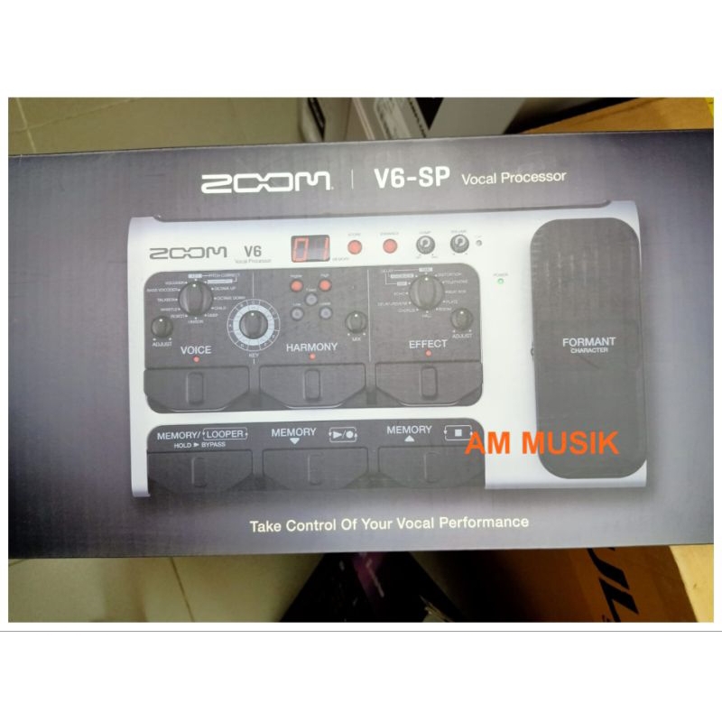 Jual VOCAL EFFECT PROCESSOR ZOOM V6-SP MUTI EFFECTS VOCAL PROCESSOR | Shopee Indonesia