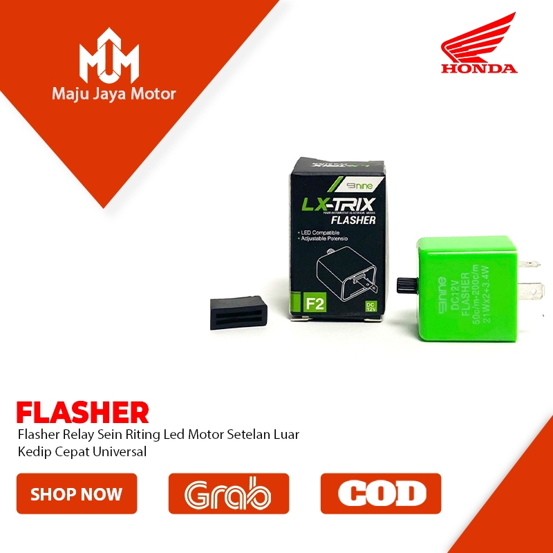 Jual Flaser Flasher Relay Sein Sen Riting Reting Led Motor Setelan Luar ...