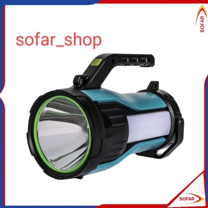 Jual Senter LED Super Terang Tahan Air Power Bank Multifungi | Shopee ...