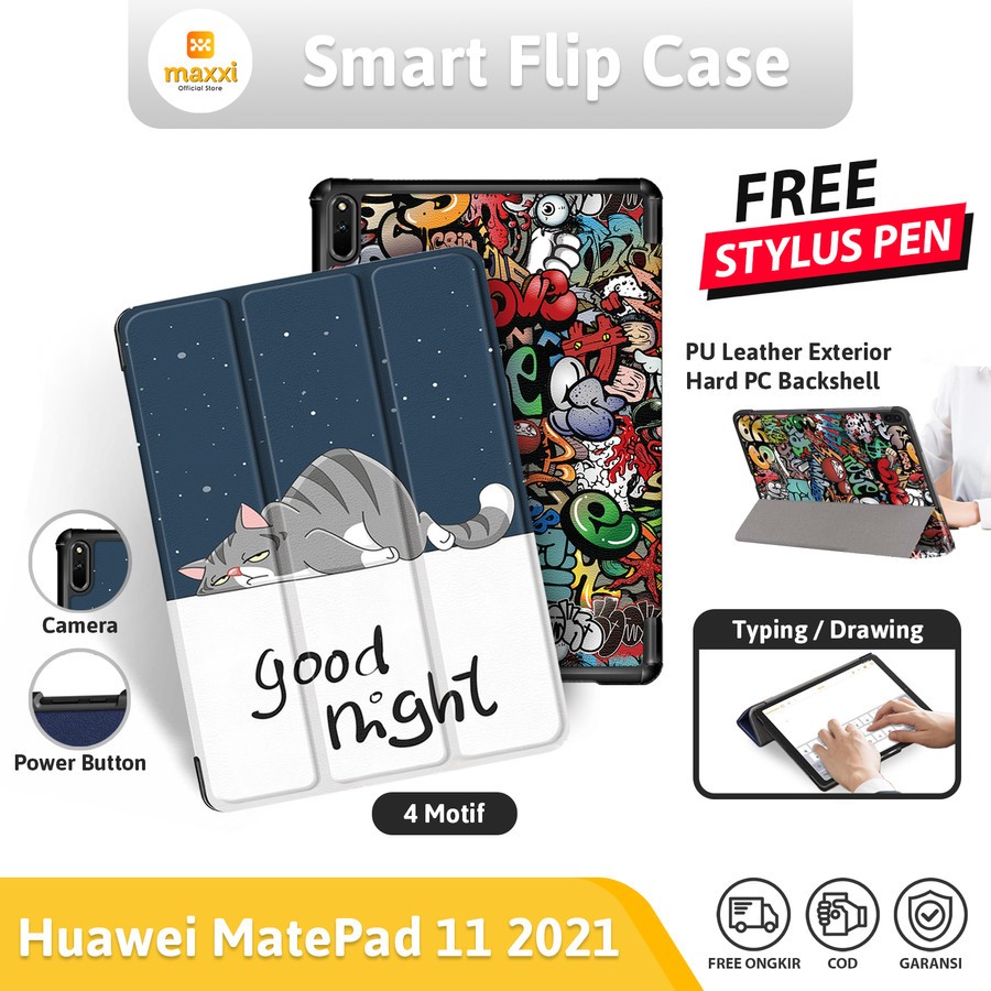 Jual Huawei MatePad 11 2021 Smart Flip Case Magnetic Casing Cover ...