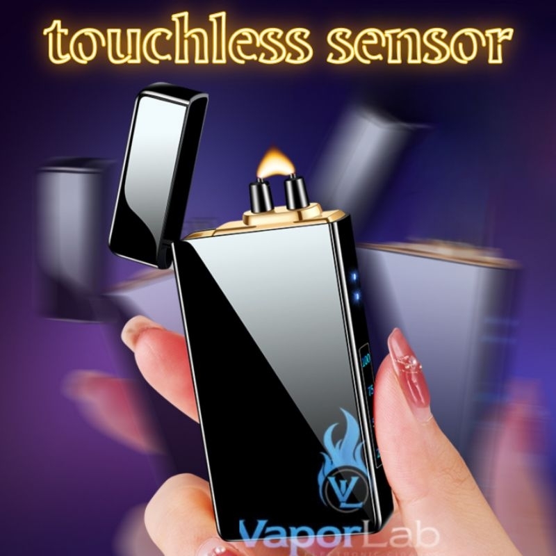 Jual korek api usb listrik elektrik plasma arc sensor lighter polos ...