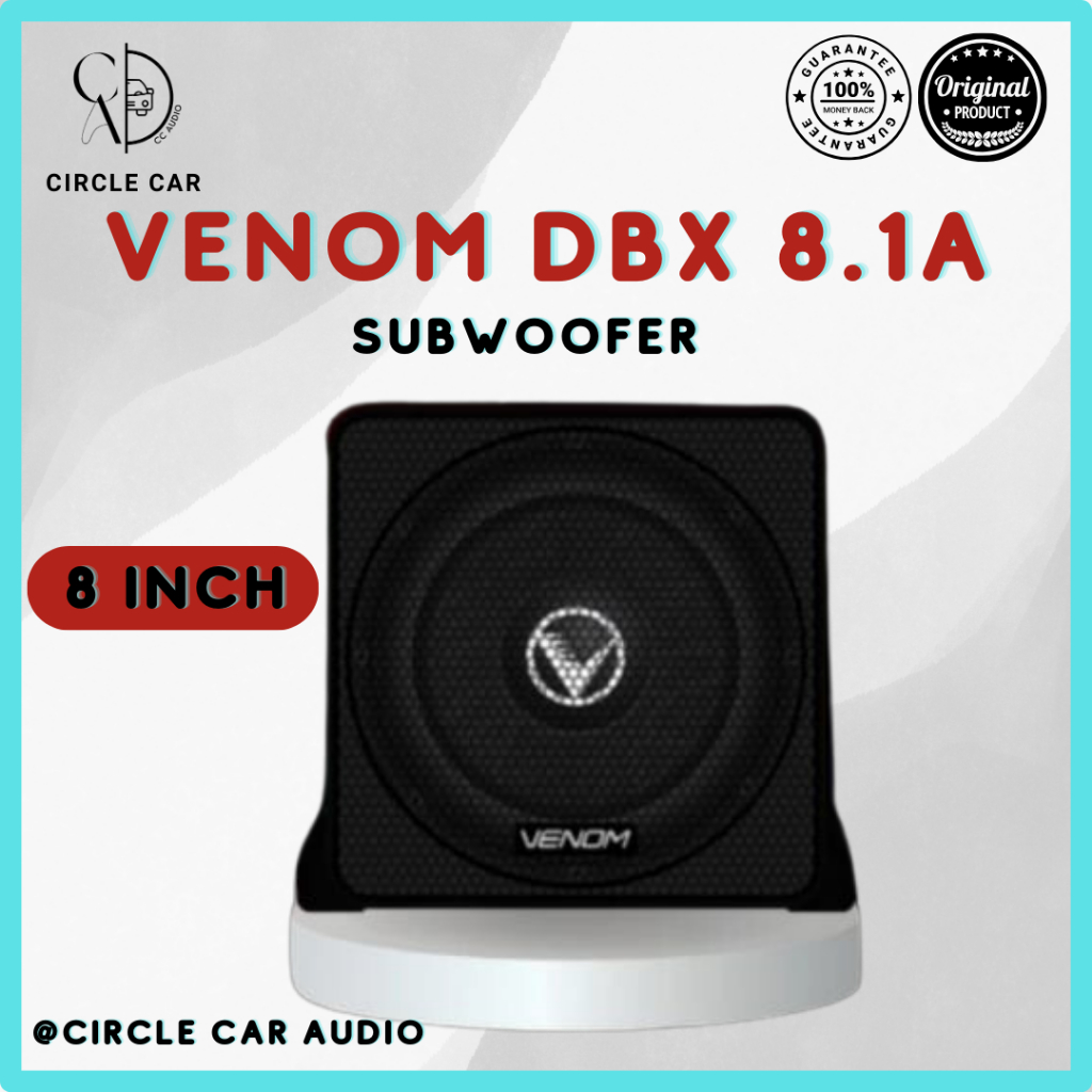 Jual SUBWOOFER AKTIF 8 INCH VENOM DBX 8.1A / SUBWOOFER VENOM | Shopee ...
