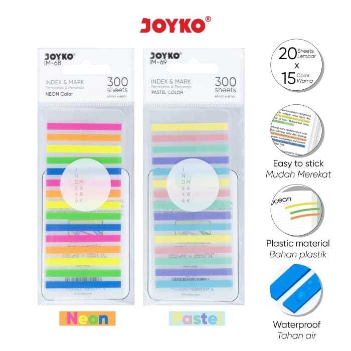 Jual Sticky Notes Tempel Penanda & Pembatas / Index & Mark Warna Warni ...