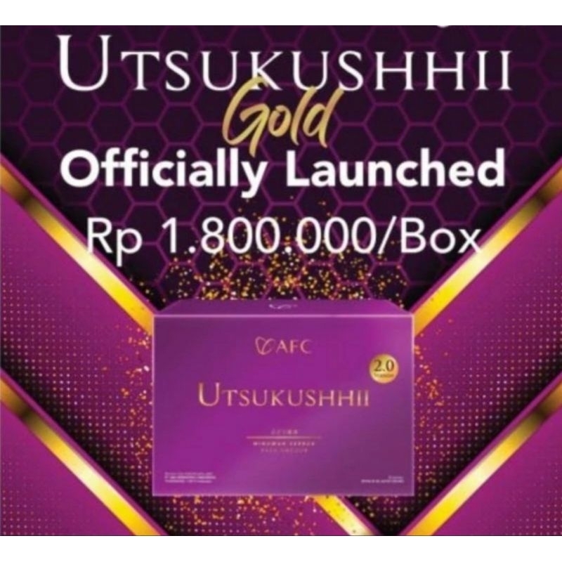 Jual Afc sop subarashi utsukushhii gold original | Shopee Indonesia