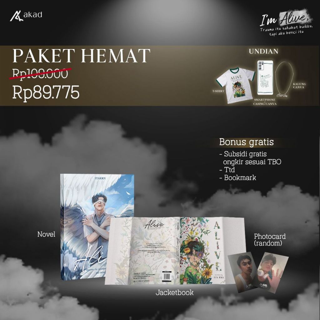 Jual Buku Novel - Alive - by ITAKRN (Penerbit Akad) | Shopee Indonesia