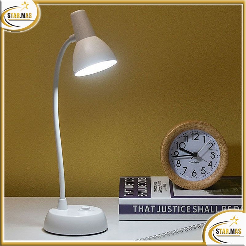 Jual Lampu Belajar Mini Stand Lampu Meja Baterai Lucu Batrai Flexible ...
