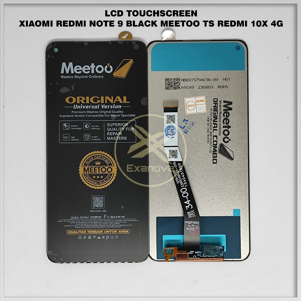 Jual LCD TOUCHSCREEN XIAOMI REDMI NOTE 9 TS REDMI 10X 4G | Shopee Indonesia
