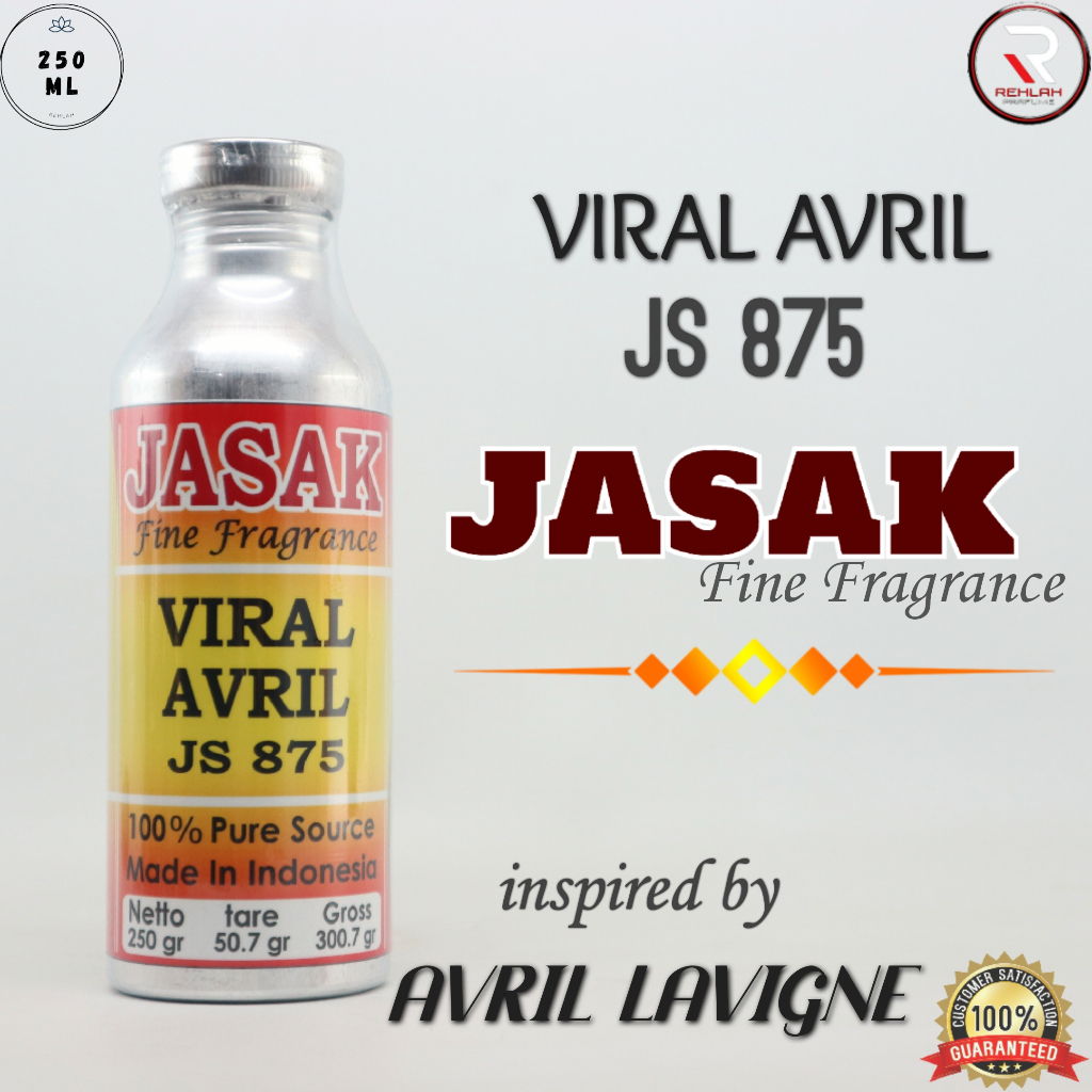 Jual VIRAL AVRIL 875 BY JASAK BIBIT PARFUM MURNI KEMASAN ALUMUNIUM ...