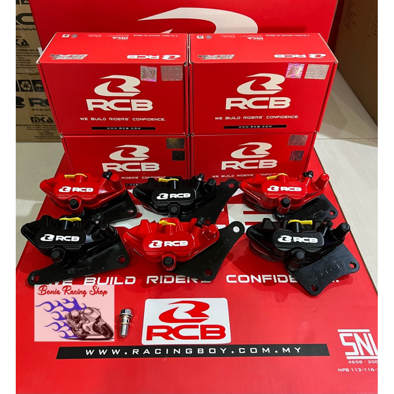 Jual Kaliper RCB 2 Piston E Series untuk semua merk motor | Shopee ...