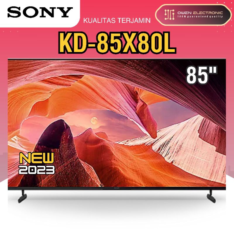 Jual SONY Bravia LED X80L 4K HDR Google TV 85 Inch KD-85X80L / 85X80L | Shopee Indonesia