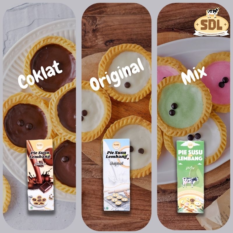 Jual Pie Susu Lembang | Isi 7 | Oleh oleh Khas Lembang - Bandung | Pie ...