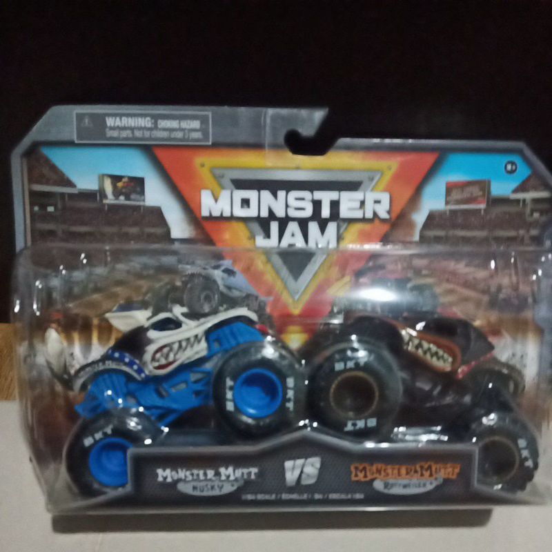 Jual monster mutt husky vs minster mutt rottweiler monster jam skala 64 ...