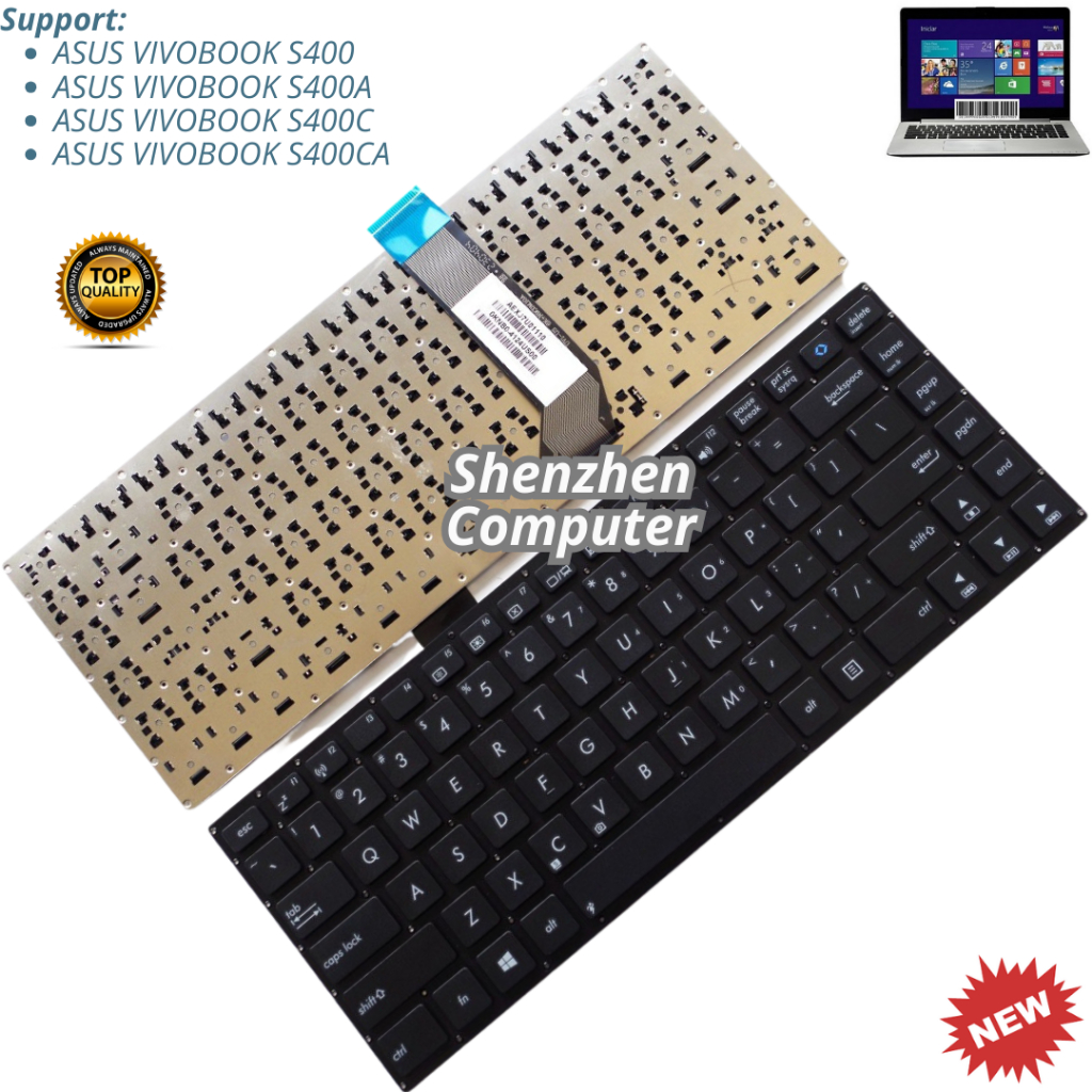 Jual Keyboard Laptop ASUS VIVOBOOK S400 S400C S400CA Notebook new ...